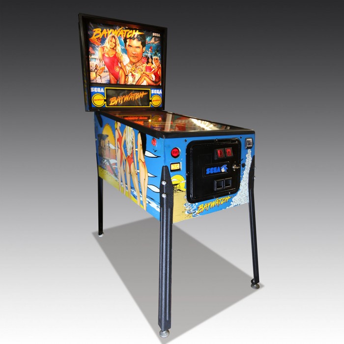 Baywatch pinball machine | Elite Home Gamerooms