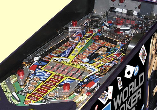 World Poker Tour Pinball Machine | Elite Home Gamerooms